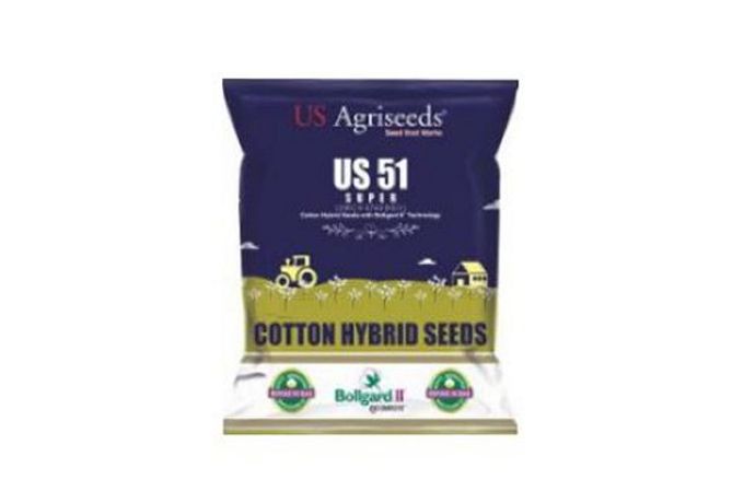 US Agriseeds US 51 Super Cotlon Hybrid Seeds With Bollgard II Technology