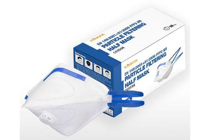 KINGFA - KF-F F01V FFP2 - Face Mask - Particle Filtering Half ...