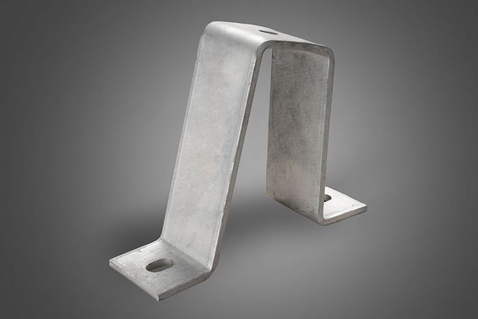 Techno - 084 - Techno Steel - Steel Brackets - Horizontal Insulator ...