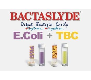 Bactaslyde BS102 Bateria Test Kit Escherichia Coli