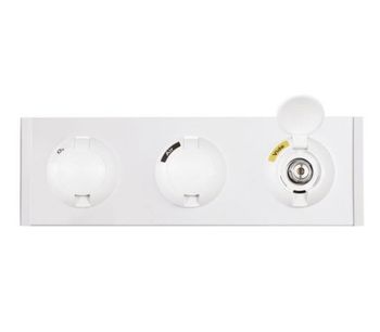 TLV - OT / ICU Resuscitation - Medical Gas Casing By TRATO TLV