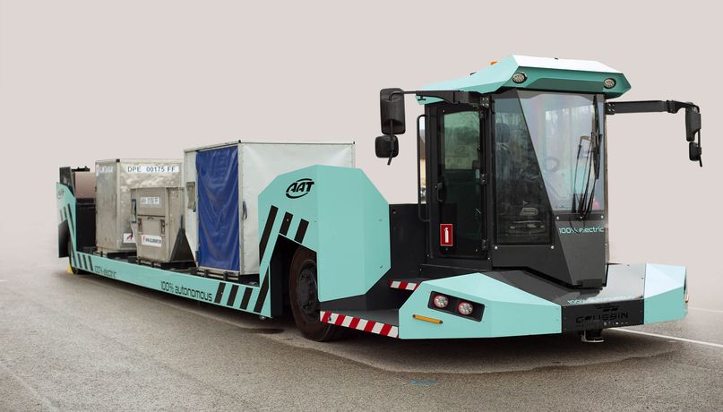 AAT - Vehicles - Airport - Zero-Emission Airport Transporter By Gaussin