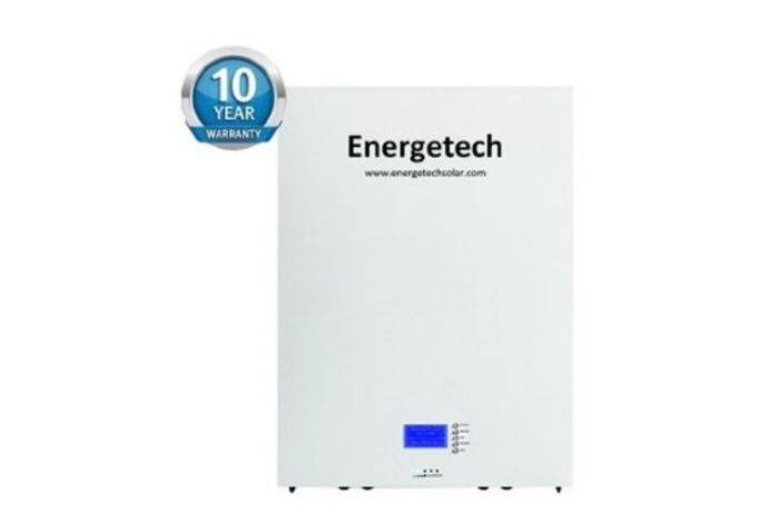 Energetech Solar - Wall-Mounted Lithium Battery Energy ...