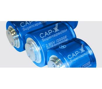 CAP-XX - GY12R8 - Large Cylindrical Cell Supercapacitor By CAP-XX Ltd