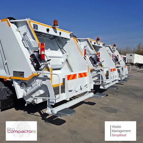 Procompactor Refuse Garbage Compactor Trucks (Rear-Loader Waste ...