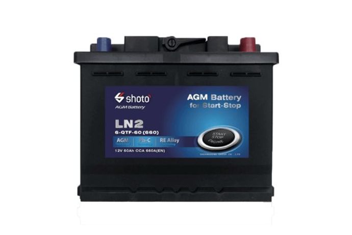Shoto - LN Series - Lead Acid - AGM Start-Stop Battery By ...