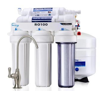 Ispring - RO100 - Reverse Osmosis Water System - 5-Stage ...