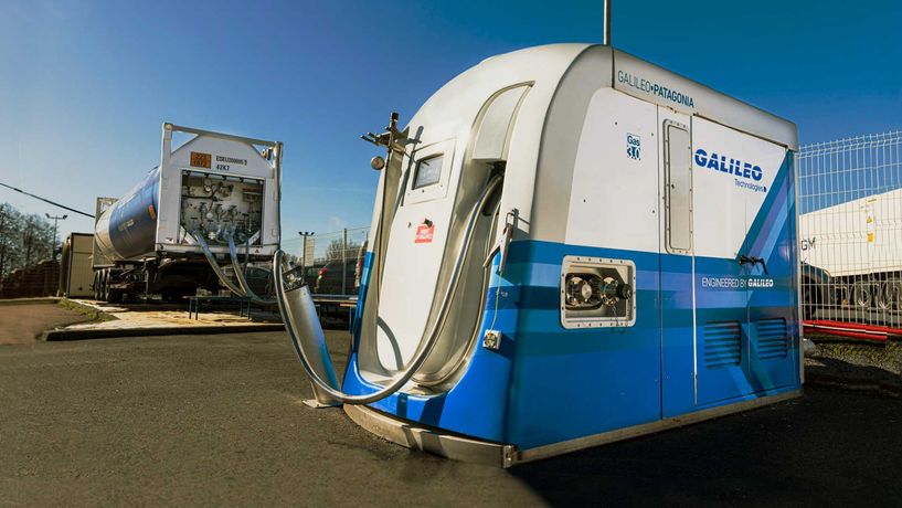 Galileo Patagonia Smart Station For Refueling LNG And LCNG