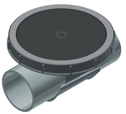 EDI Flexair Pro ISM Integral Saddle Mount Disc Diffuser