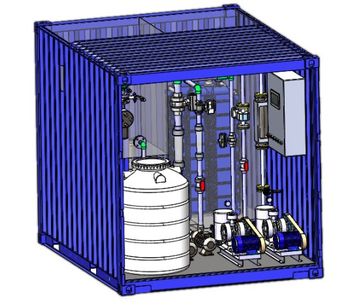 Lab Test & Pilot Unit - Container Type Integrated Pilot Unit By JMFILTEC