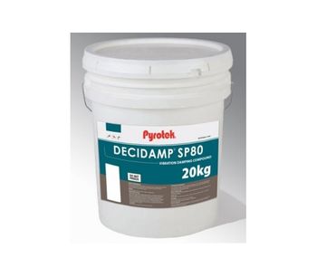 Pyrotek Decidamp - SP80 - Vibration Control - Water Based Vibration ...