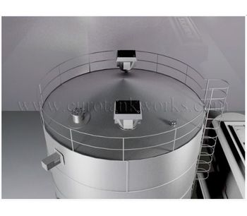 EUROTANKWORKS AST-200 Vertical Steel Tank Vol.200 Cbm
