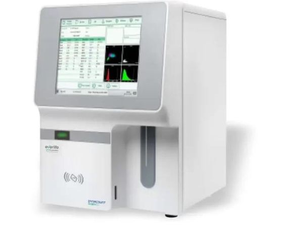 Dynacount - 5 D - Hematology Analyzer Machine - Fully Automatic ...