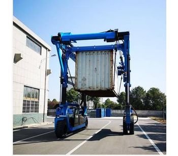 Huadelift - Container Straddle Carrier - Telescopic Chain ...