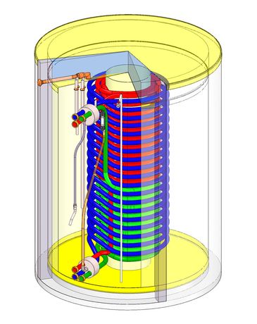 Hot Water Tanks For Commercial Customers - Hot Water Tank With ...