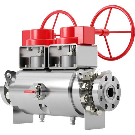Vihung DBB Trunnion Side Entry Modular Body Ball Valves