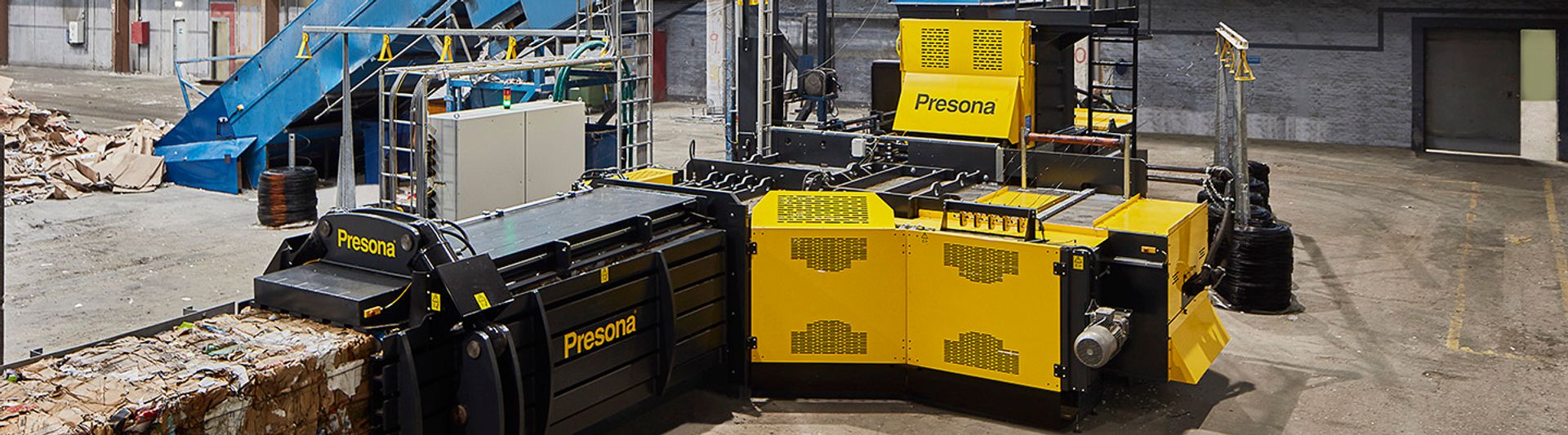 Presona AB - Manufacturer Of Paper And Plastic Material Recycling Balers