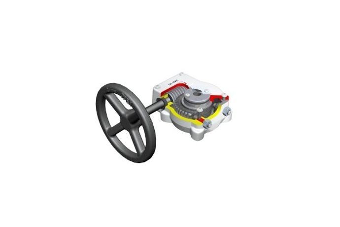 Rotork 242 Quarter Turn Worm Gear Operators