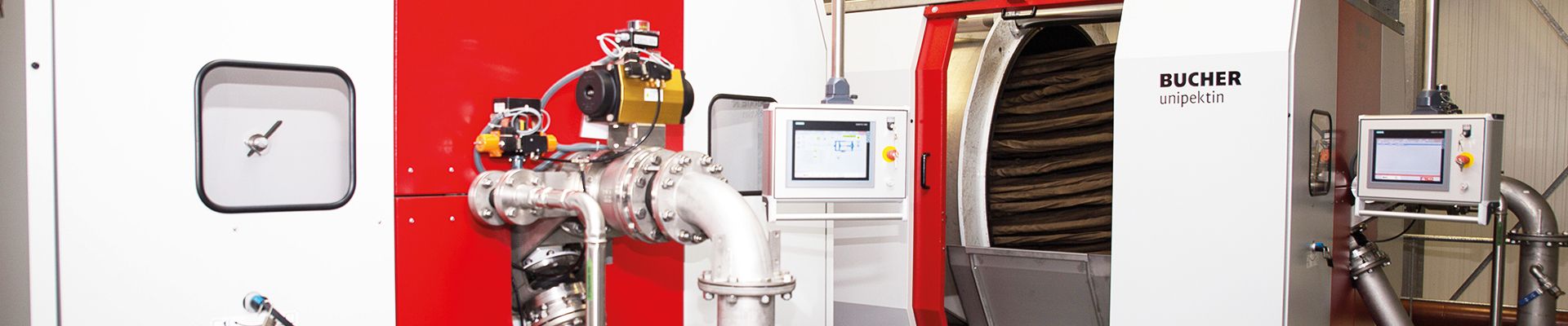 Bucher Unipektin HPS Hydraulic Filter Press