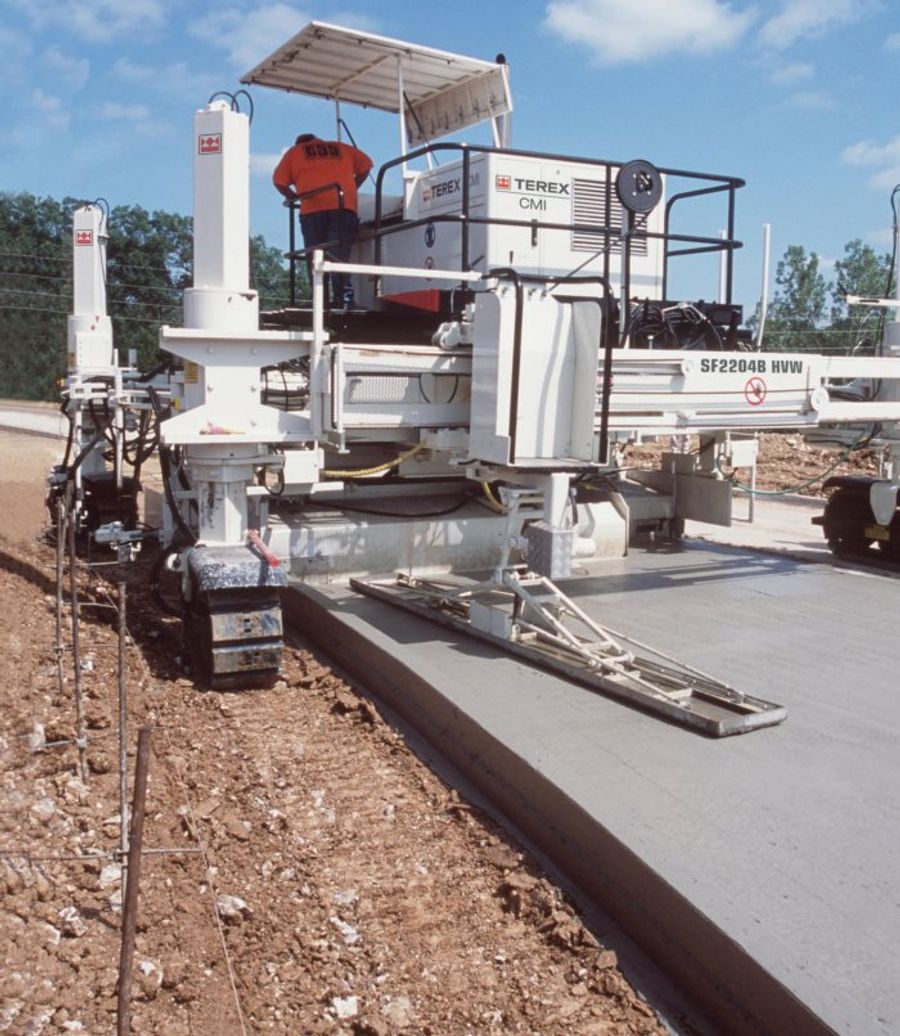 SF2204C - Slipform Pavers - Slipform Pavers By Terex
