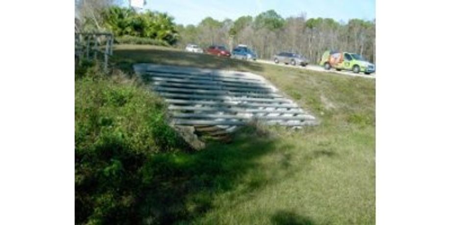 ECI Mitered End Section (MES) Galvanized Steel Pipe