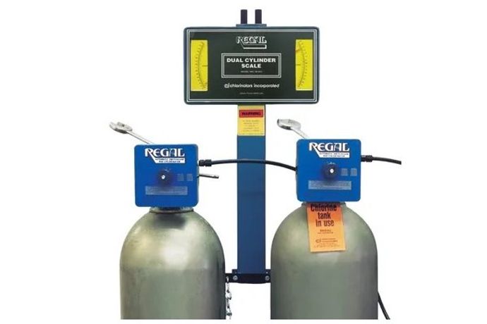REGAL SC401 Dual Cylinder Scale For Weighing Compressed Gas Cylinders