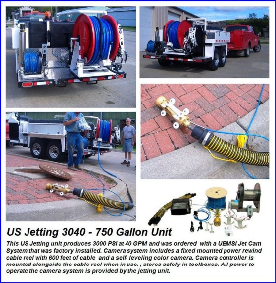US Jetting - High Pressure Units – Standard Jetting Units - Flusher Jet ...