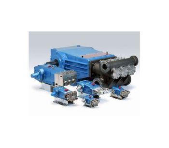 Triplex High Pressure Positive Displacement Piston And Plunger Pumps