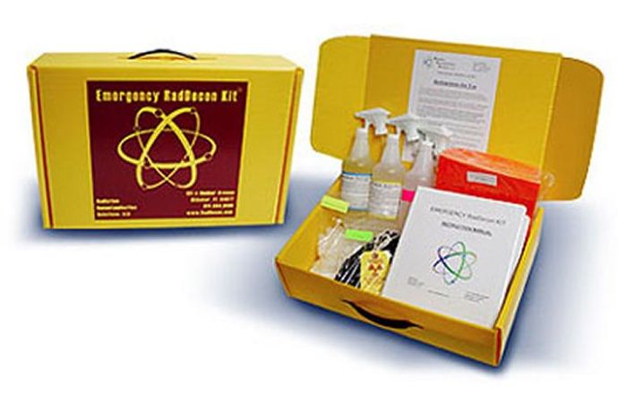 RDS - Emergency Raddecon Kit By Radiation Decontamination Solutions ...