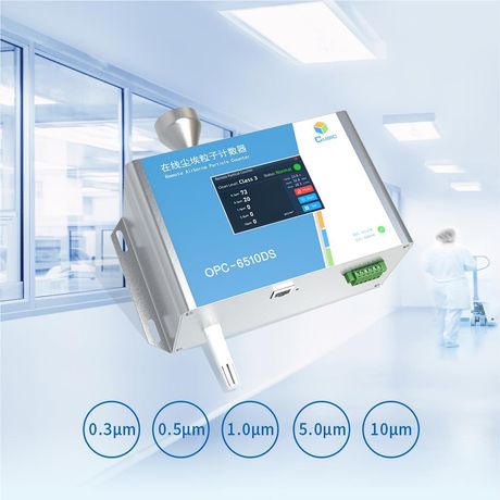 Cubic OPC-6510DS Online Optical Particle Counter With Display