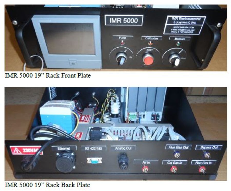 Imrx - IMR 5000 - Continuous Emissions Monitoring Systems (CEMS) - 19 Inch Continuous Emissions ...
