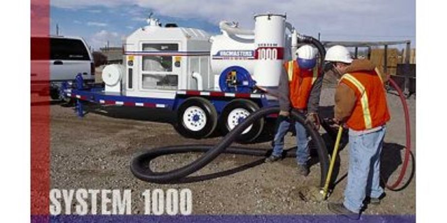 Vacmasters 1000 Air-Vacuum Excavation System