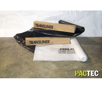 Pactec Transliner Form-Fit Disposable Container Liners
