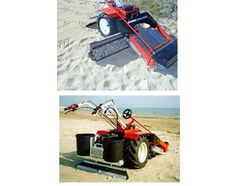 Barber Sand Man 850 Walk Behind Sand Cleaners