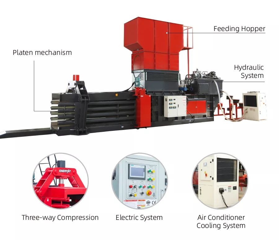 Enerpat HBA Fully Automatic Horizontal Baler