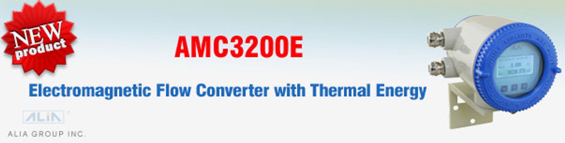 ALIA AMC2200 With Bluetooth Function Elecctromagnetic Flowmeter CONVERTER
