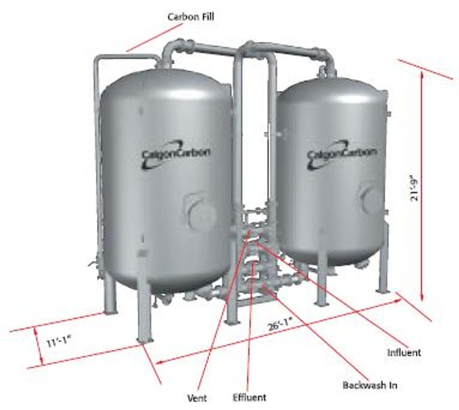 Calgon Carbon 10 Modular Carbon Adsorption System