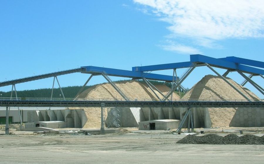 Wood Handling Systems - Chip Storage System By Raumaster Oy