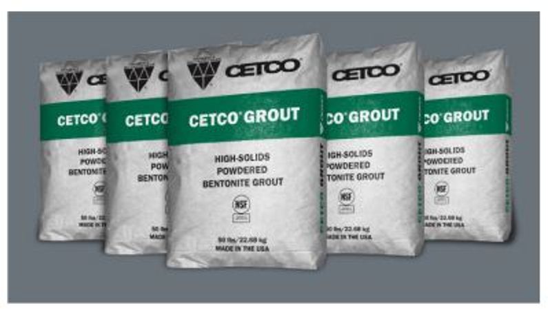 CETCO High-Solids Powdered Bentonite Grout