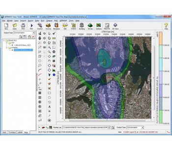 Lakes Environmental AERMOD View 13.0 Gaussian Plume Air Dispersion ...