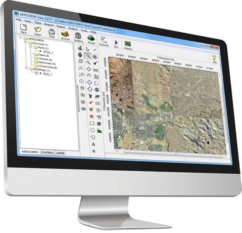 Lakes Environmental Aerscreen View 4.0 Aermod Screening Air Dispersion ...