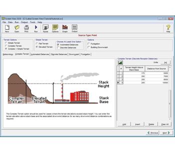 Lakes Environmental SCREEN View 4.0.1 Screening Air Dispersion Model Software For Aermod