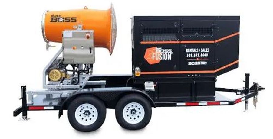 Dustboss Fusion DB-60 Standard-Setting Dust Control Cannon With Mobile ...