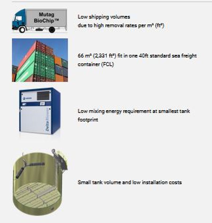 Mutag Biochip 30TM High-Performance Water Treatment Biofilm Carrier