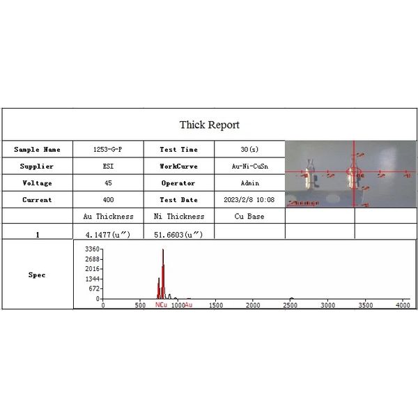 EDX8000T Plus Plating Thickness Analyzer
