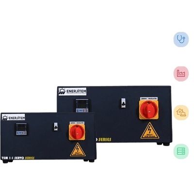 ENERJITEM TEM 1-1 SERVO Voltage Regulator (3.5-250 KVA)