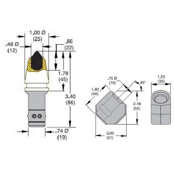 SEA C21 Bullet Teeth