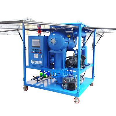 Rexon ZYD-100(6000L/H) Transformer Oil Filter Plant with Air Spring ...