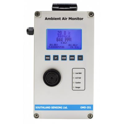 Southland Sensing OMD-351-O2-CO2 Ambient Air Oxygen Analyzer & Carbon ...