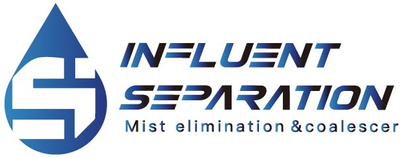 Influent Demister Knitted Wire Mesh Mist Eliminator